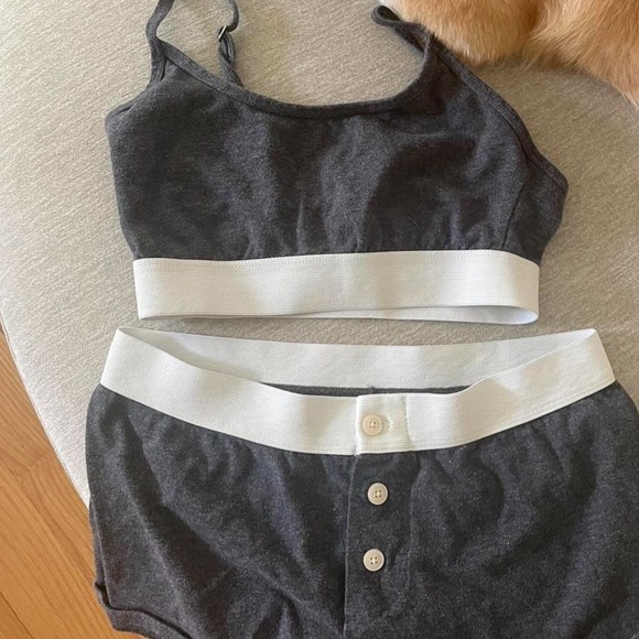 Brandy Melville | Intimates & Sleepwear | Brandy Melville Matching Pj ...